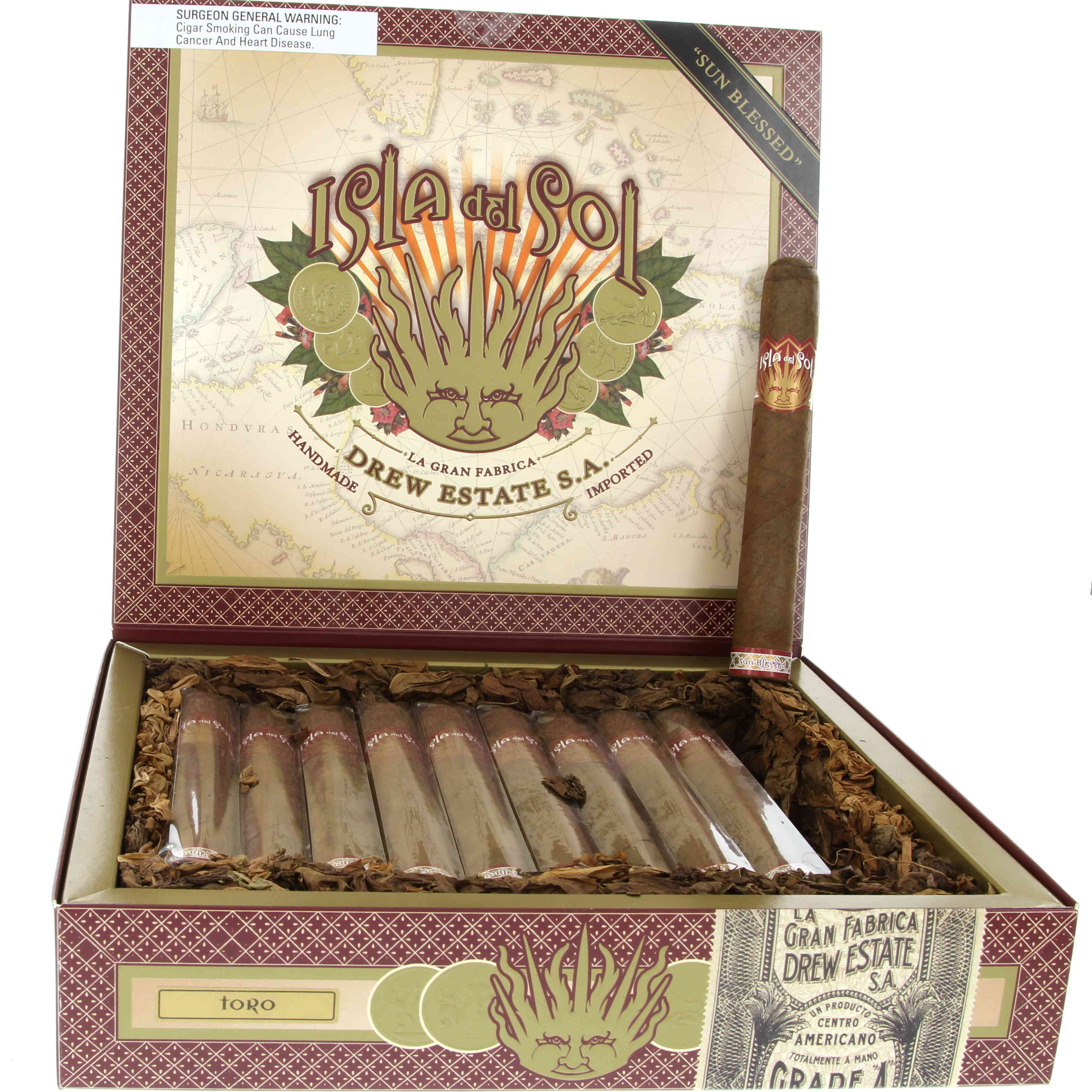 Isla del Sol SunGrown Toro by Drew Estate Cigars