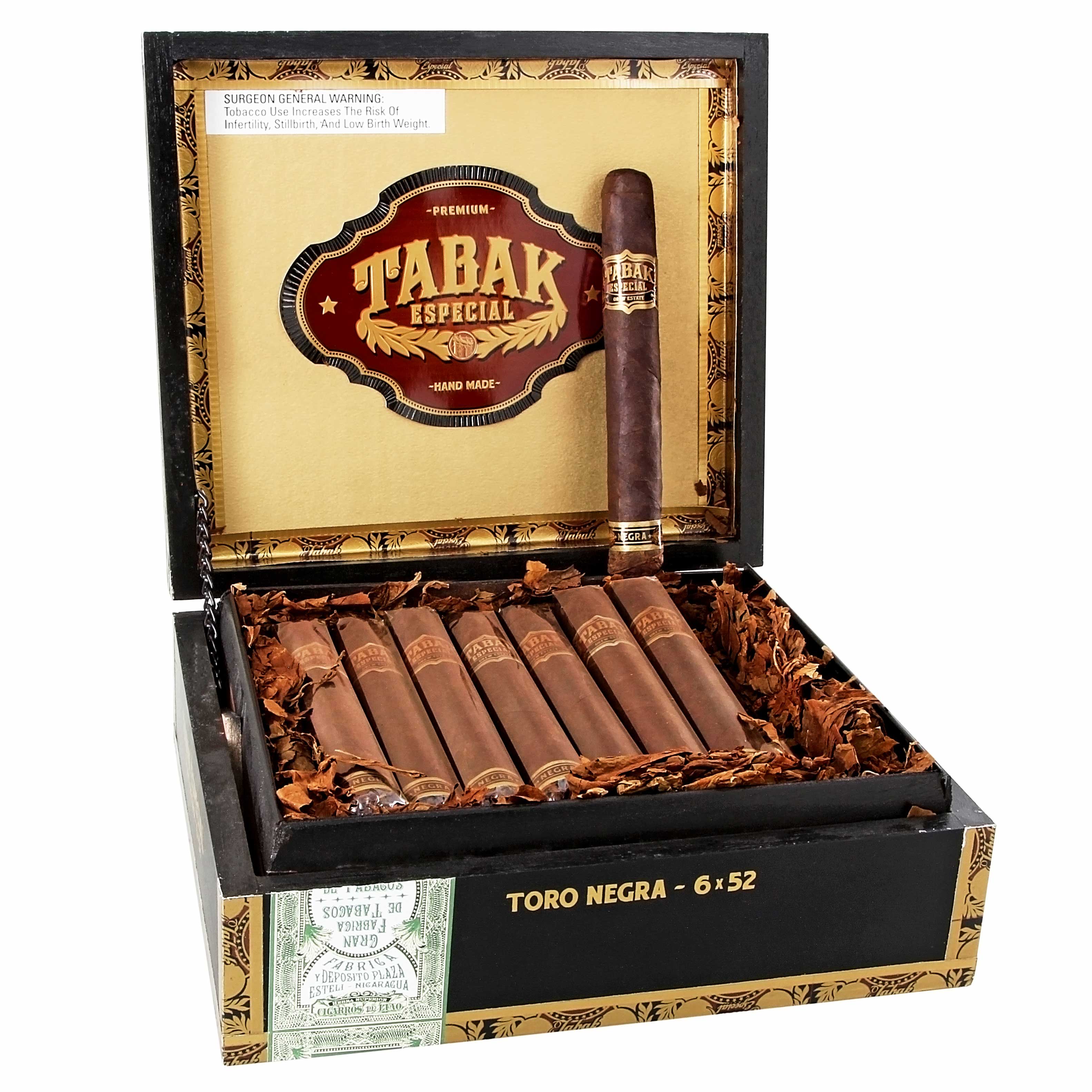 Experience the Bold Flavor of Tabak Black Toro Cigars