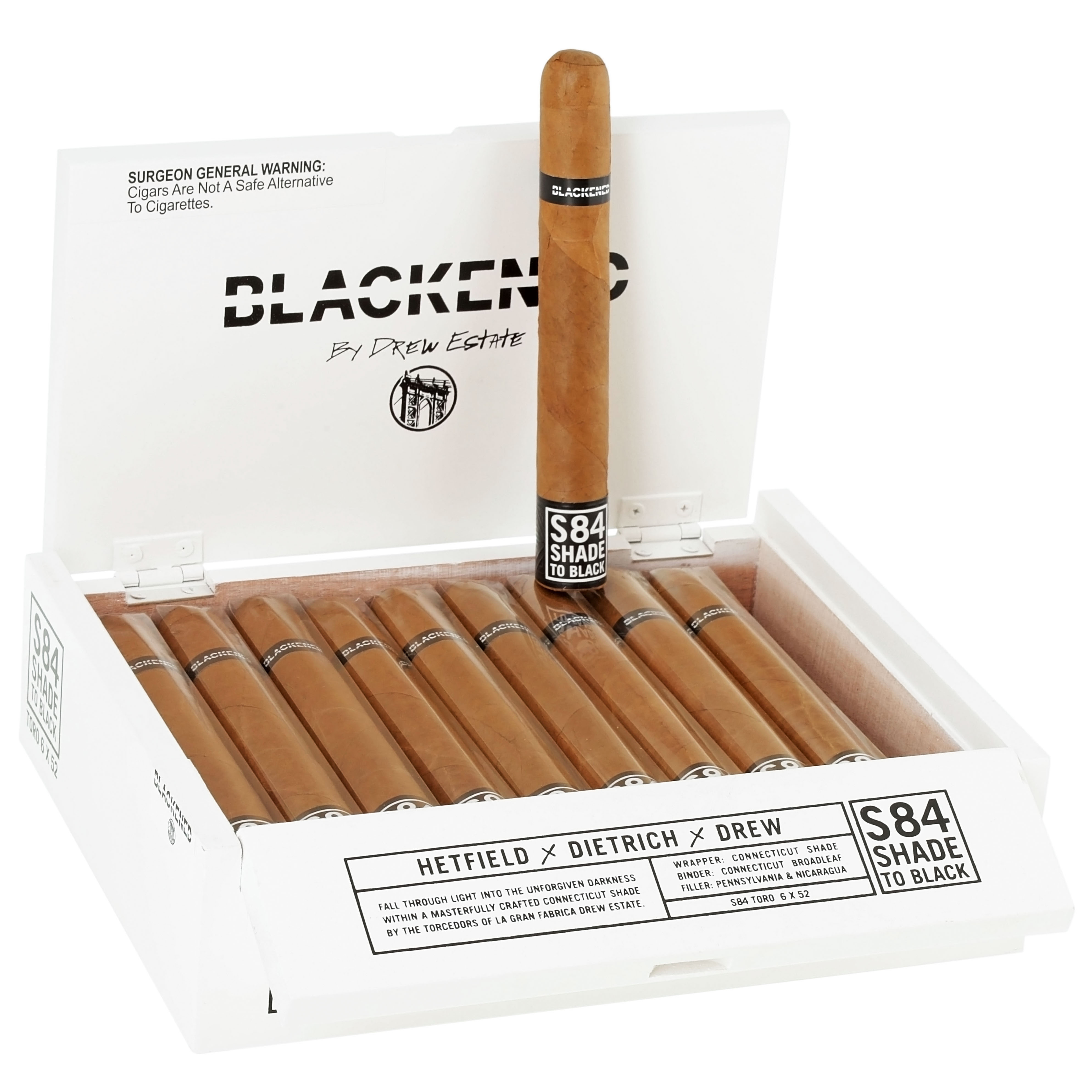 Blackened S84 Toro Cigars - Premium Smoke