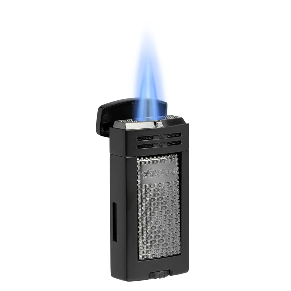 Xikar Ion Double Jet Lighter Black and Rose